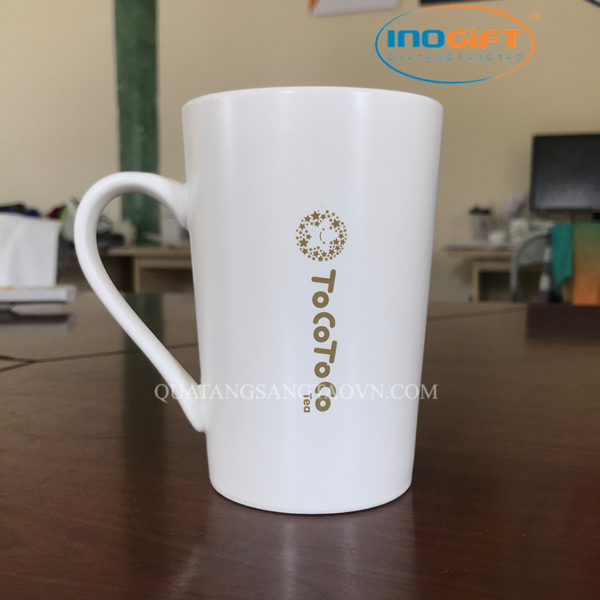 Cốc sứ trắng in logo TocoToco | Inogift – Quà Tặng Sáng Tạo